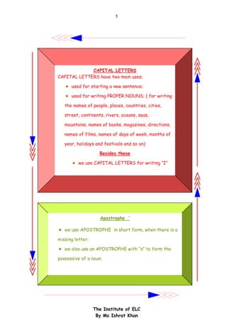 Punctuation with exercise | PDF