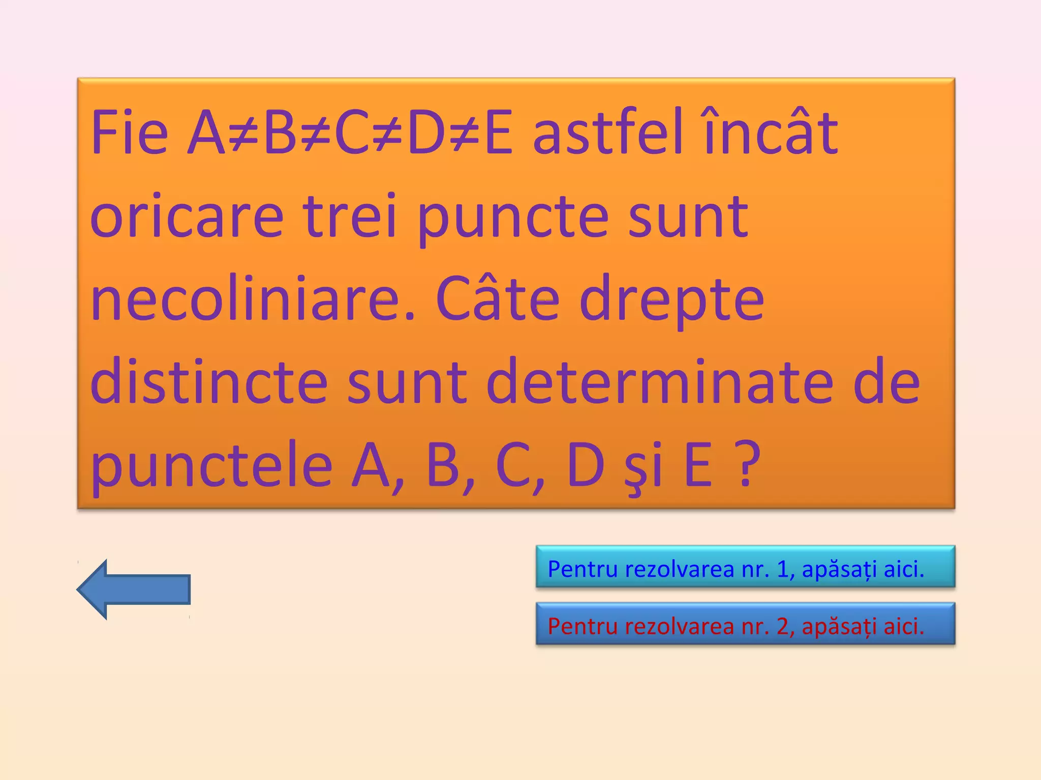 Punctul și dreapta | PPT