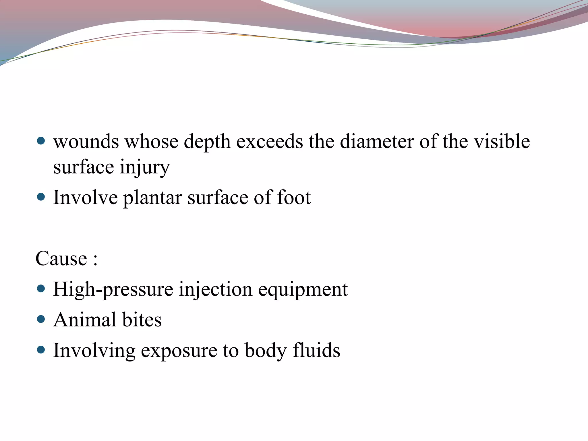 Puncture wounds and bites | PPTX