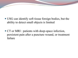 Puncture wounds and bites | PPTX