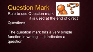 Punctuation English | PPT