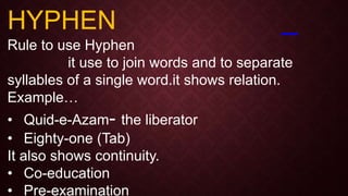 Punctuation English | PPT