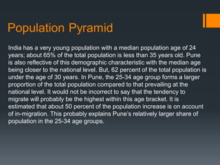 Demographic Analysis of Pune | PPTX