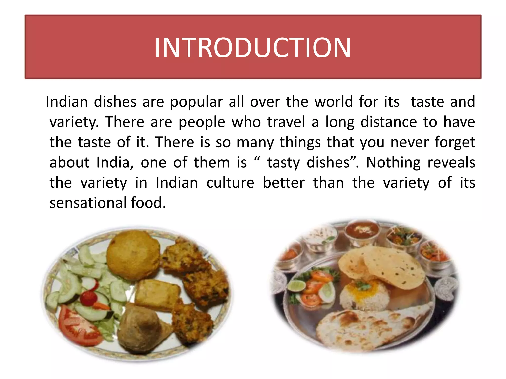 INDIAN FOOD | PPTX