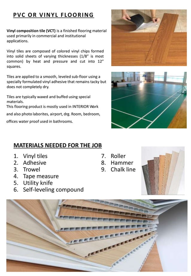 Types of Flooring | PPTX