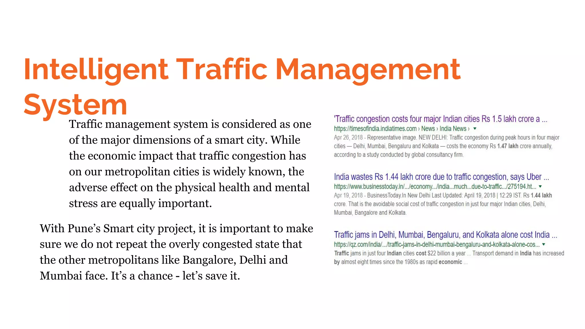 Smart City: Intelligent Traffic Management System | PDF