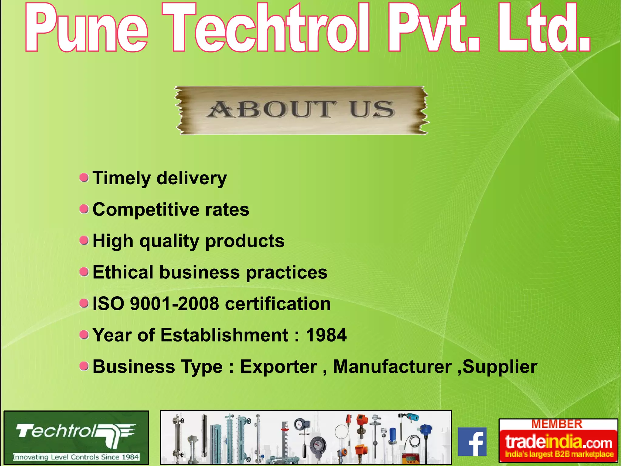 Pune Techtrol Pvt. Ltd, Bhosari, Maharashtra, India | PPT