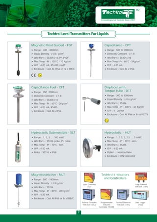 Pune techtrol level measurement | PDF