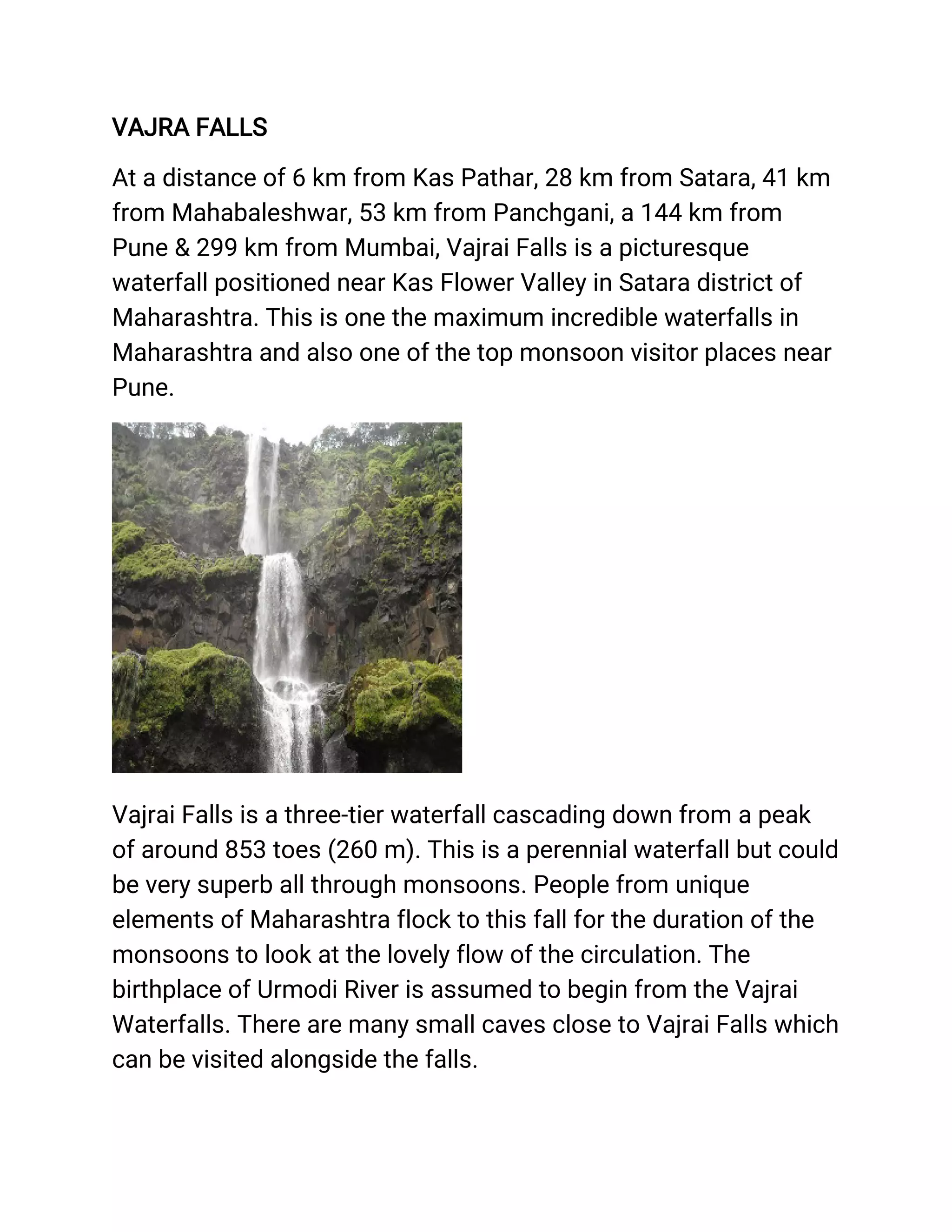 Pune to mahabaleshwar monsoon trip | PDF | Asia Travel | Travel Locations