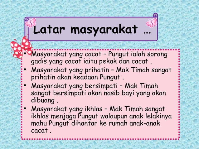 Pungut Cerpen Tingkatan 5 komsas | PPTX