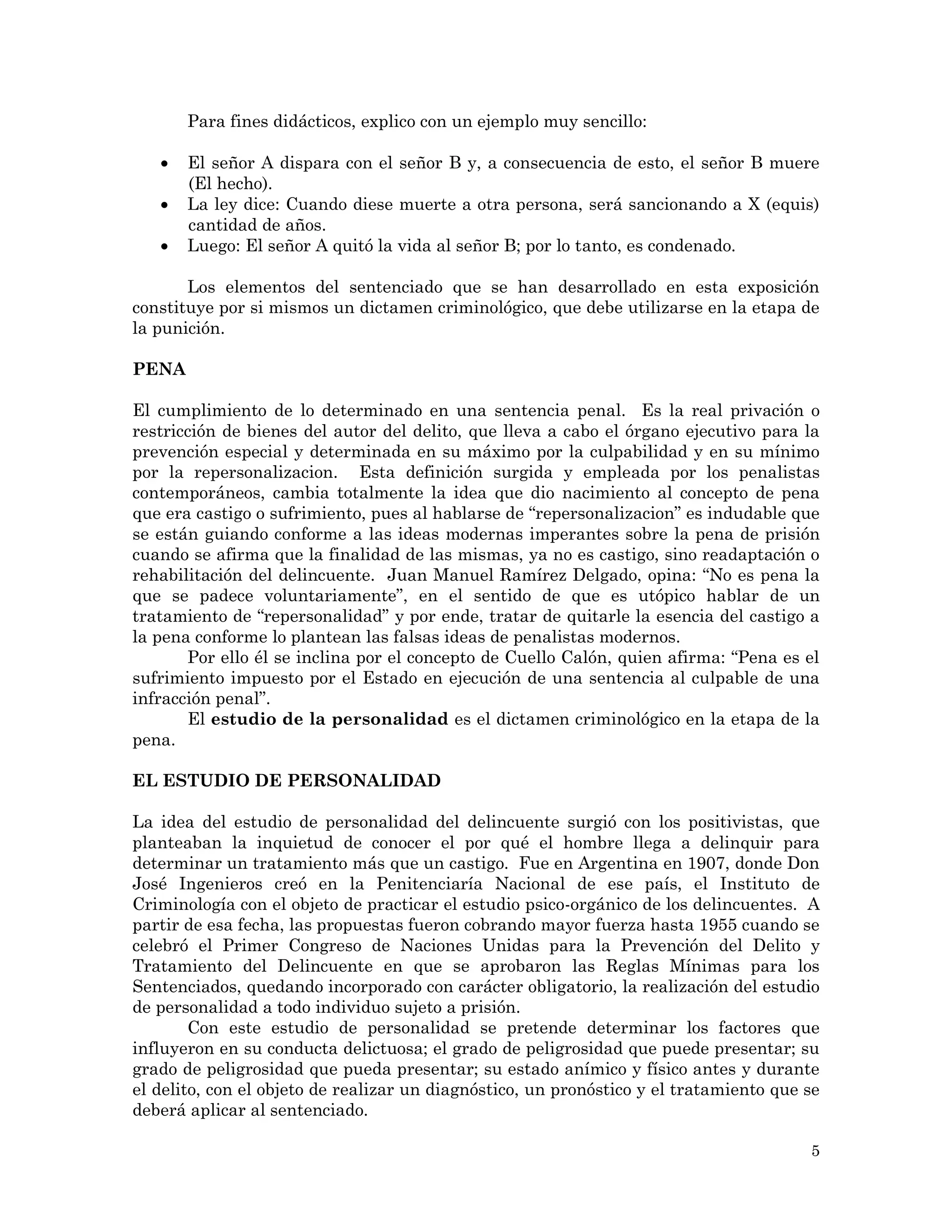 Punibilidad, punición y pena/Punishability, punitive and punish | PDF ...