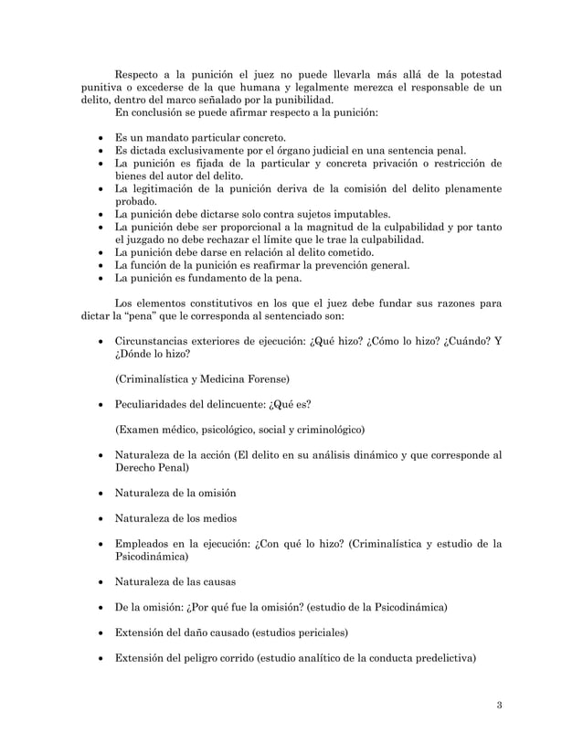 Punibilidad, punición y pena/Punishability, punitive and punish | PDF ...