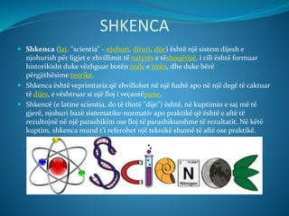 PUNIM SEMINARIK "SHKENCA" | PPT