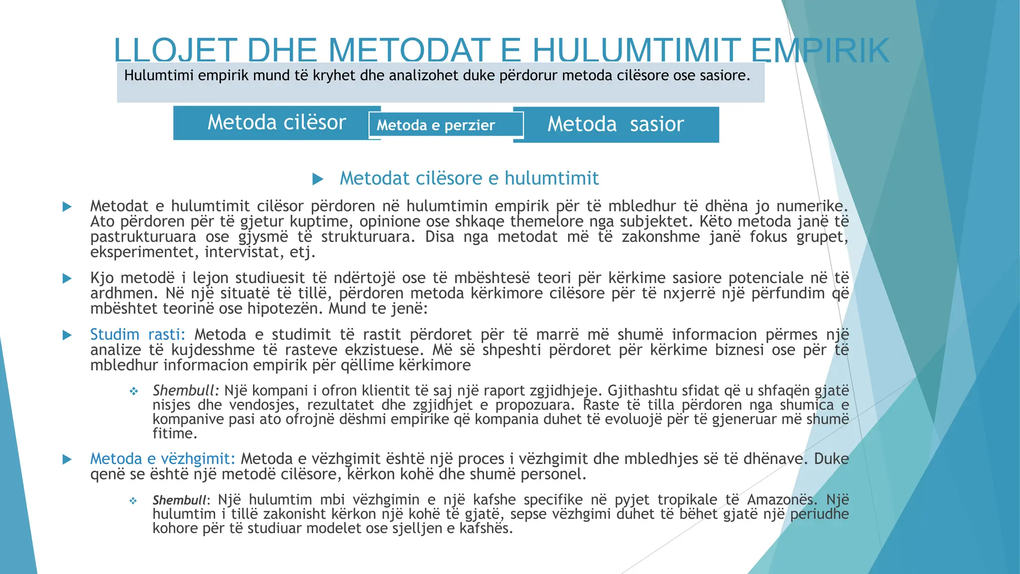 PUNIMI SEMINARIK METODAT EMPIRIKE TE HULUMTIMIT.pptx