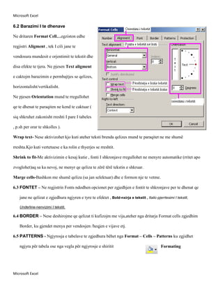 Microsoft Excel | DOCX