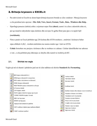 Microsoft Excel | DOCX