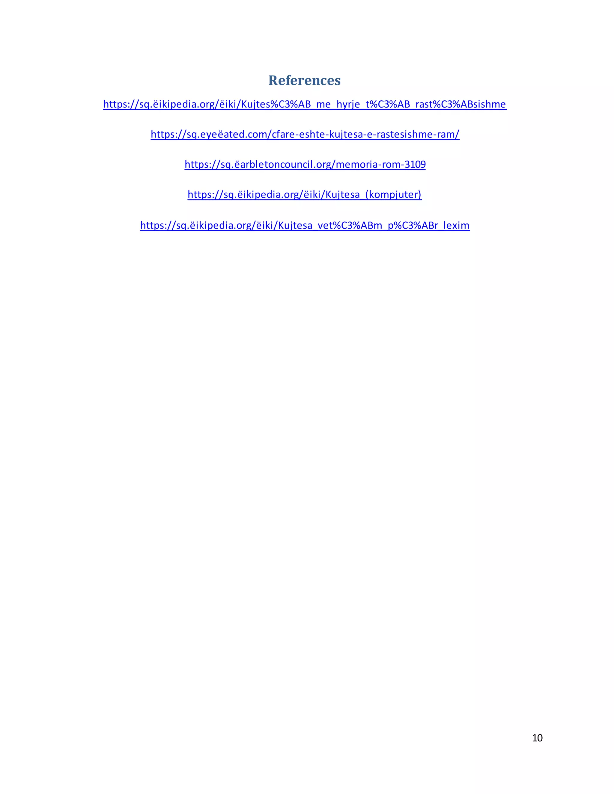 Memoria RAM-ROM | DOCX