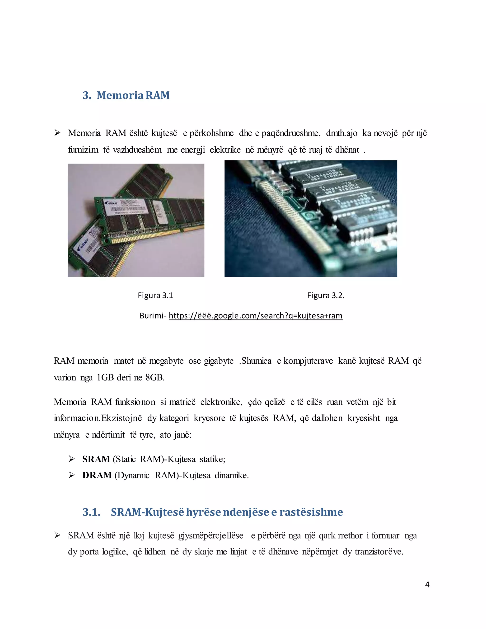 Memoria RAM-ROM | DOCX