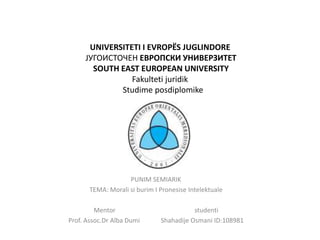 Punim semianrik | PPTX