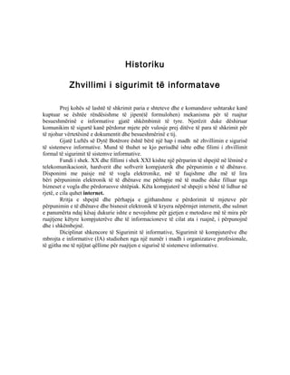 Punim seminarik sistemet informative –sistemi informatik dhe siguria në ...