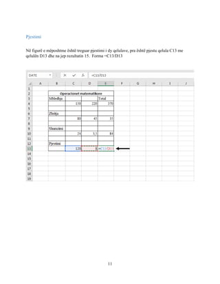 Punim seminarik excel 2016 | PDF
