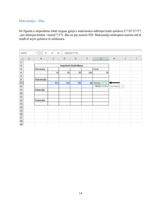 Punim seminarik excel 2016 | PDF