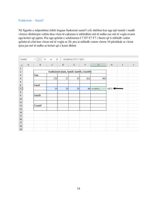Punim seminarik excel 2016 | PDF