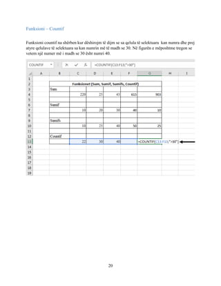 Punim seminarik excel 2016 | PDF