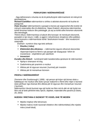 Punim seminarik ndërmarrësia dhe menaxhimi i riskut në ndërmarrje | PDF