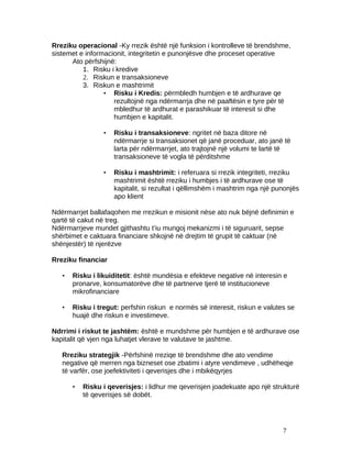 Punim seminarik ndërmarrësia dhe menaxhimi i riskut në ndërmarrje | PDF
