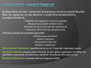 Punim seminarik në menaxhment financiar | PPTX