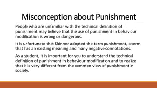 Punishment - Applied Behavioral Analysis | PDF