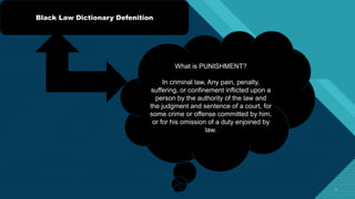 Punishment & related issues | PPT