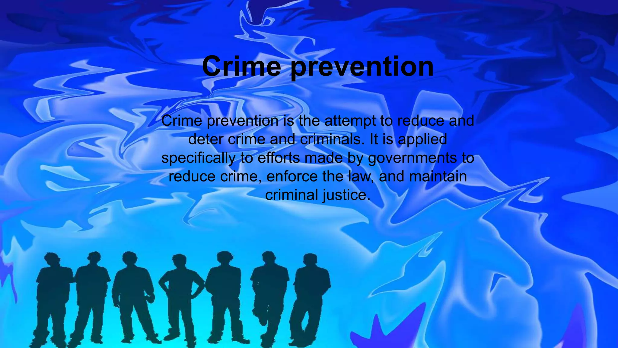 Punishment and crime prevention | PPTX