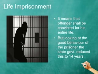 Punishment kinds | PPTX