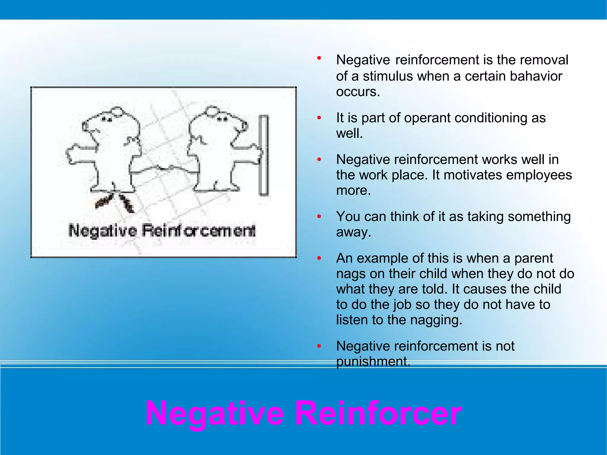 Punishment reinforcement | PPT