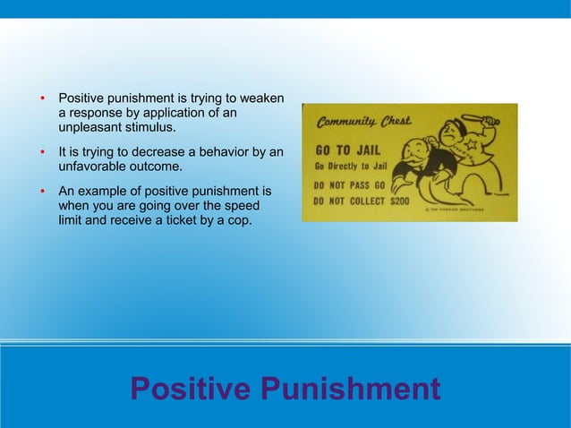 Punishment reinforcement | PPT
