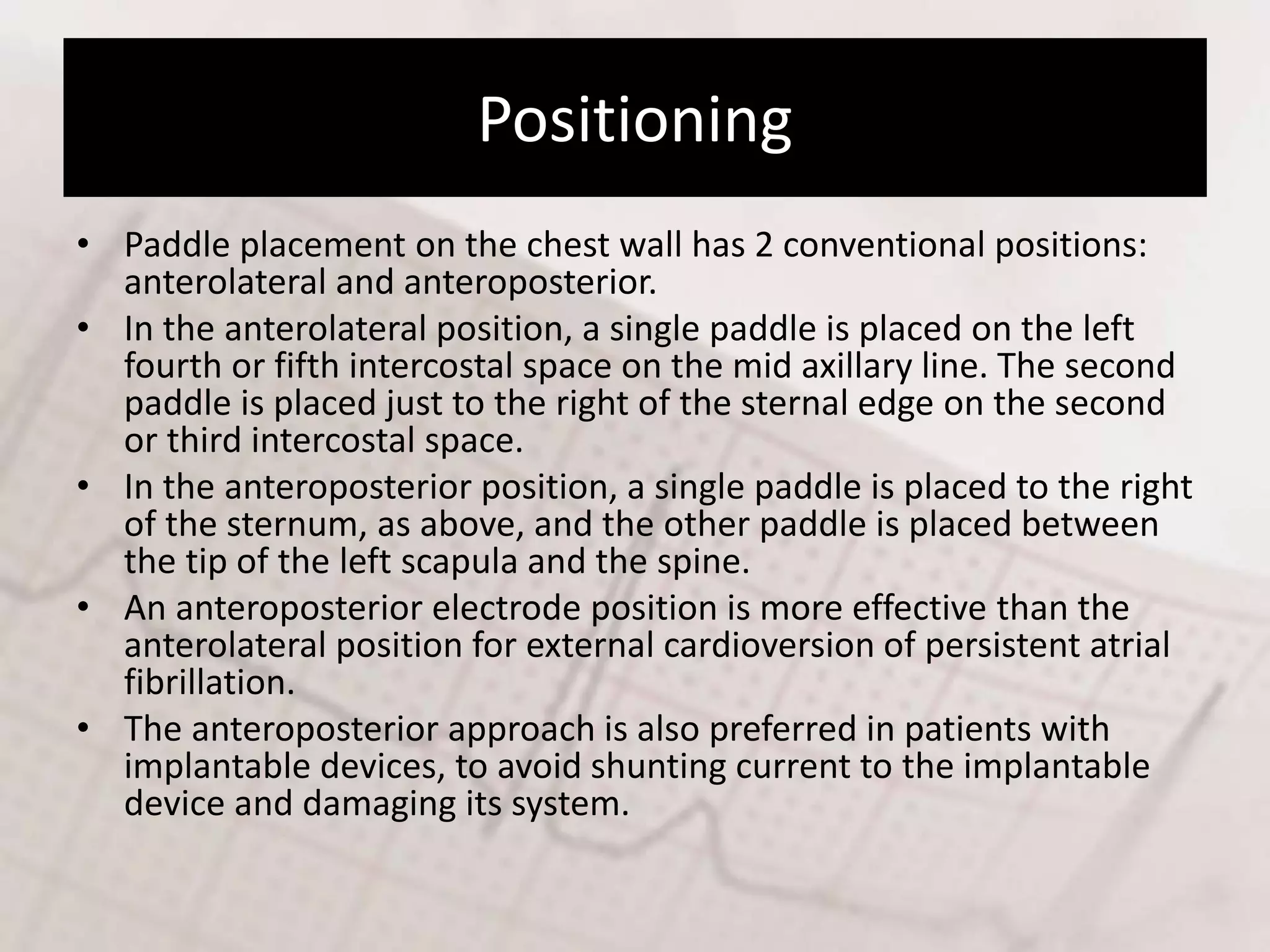 Defibrillation & Cardioversion | PPTX