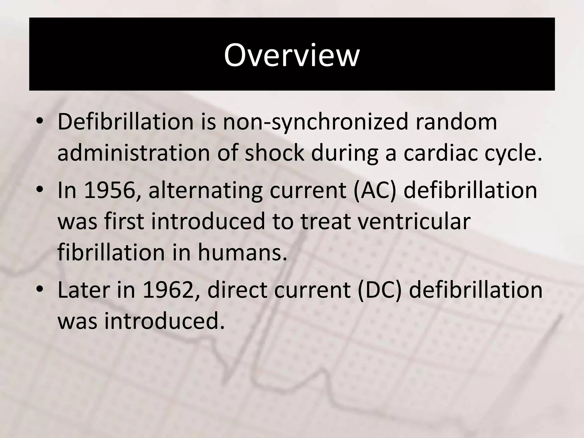 Defibrillation & Cardioversion | PPTX