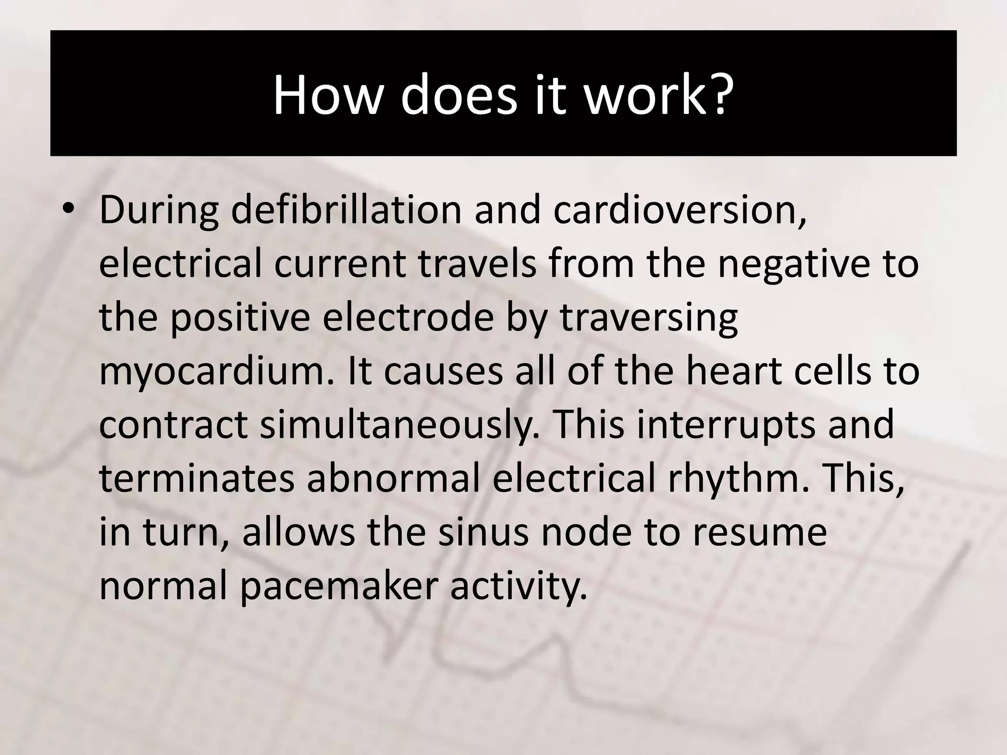 Defibrillation & Cardioversion | PPTX
