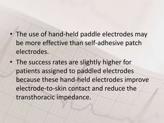 Defibrillation & Cardioversion | PPTX