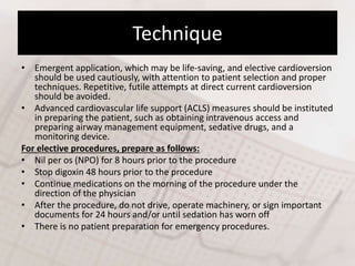 Defibrillation & Cardioversion | PPTX