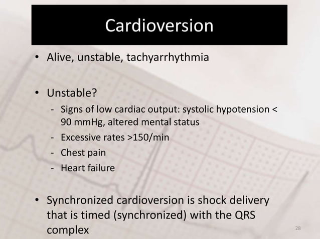 Defibrillation & Cardioversion | PPTX