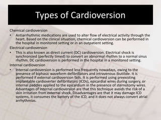Defibrillation & Cardioversion | PPTX