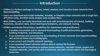 Graph Centric Analysis of Road Network Patterns for CBD’s of ...