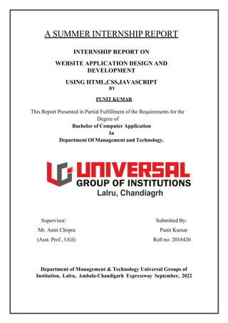 Punit summer traning report.pdf