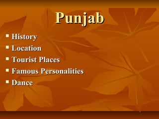 Punjab | PPT