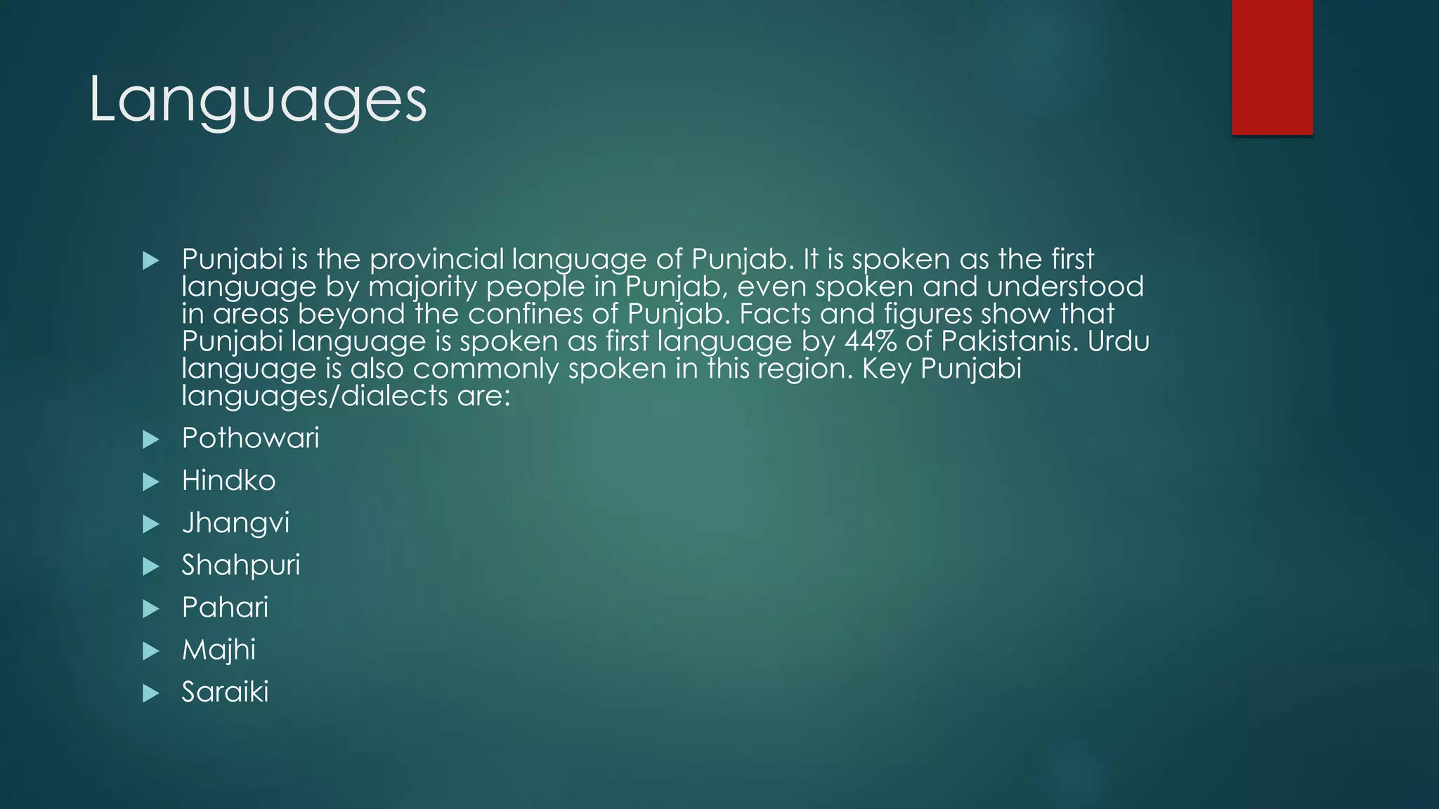 Punjabi culture | PPTX