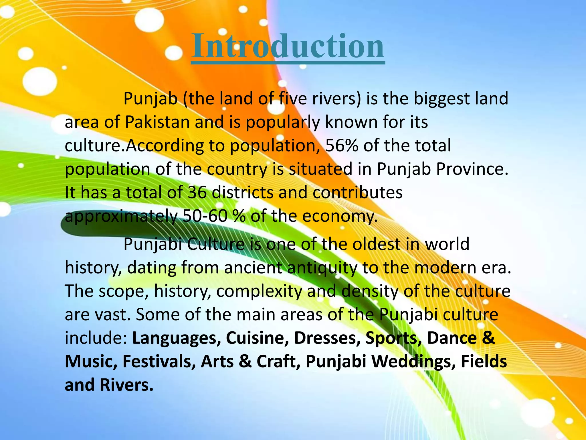 Punjabi culture | PPTX