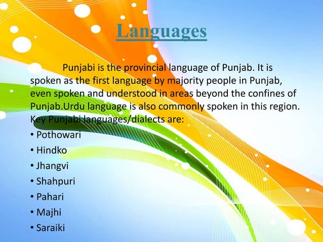 Punjabi culture | PPTX